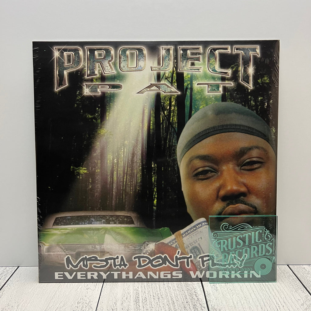 Project Pat - Mista Don't Play: Everythangs Workin (Green Vinyl) [Bump – Rustic Records