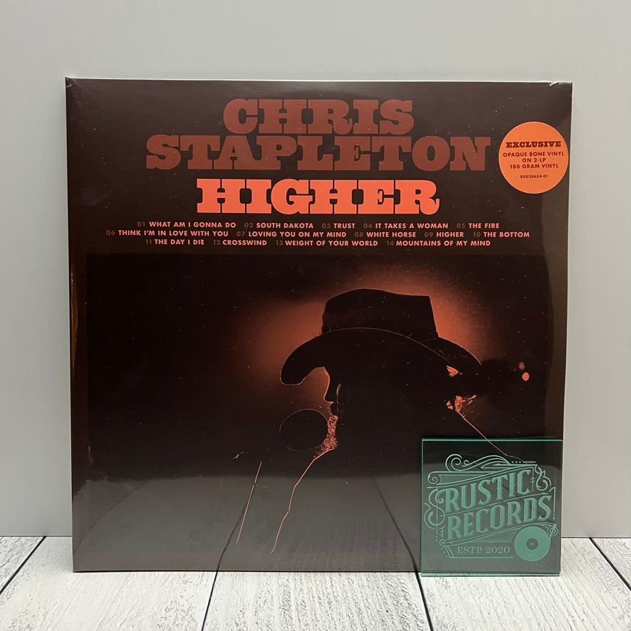 Chris Stapleton - Higher (Indie Exclusive Bone Vinyl) – Rustic Records