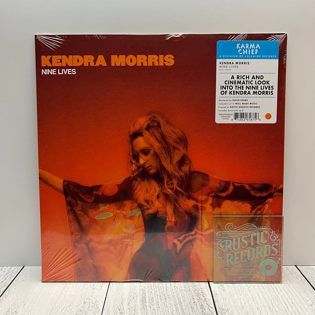 Kendra Morris - Nine Lives (Transparent Orange Vinyl) – Rustic Records