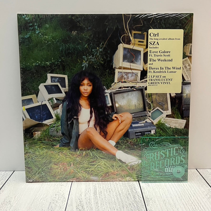 SZA - CTRL (Translucent Green Vinyl) – Rustic Records