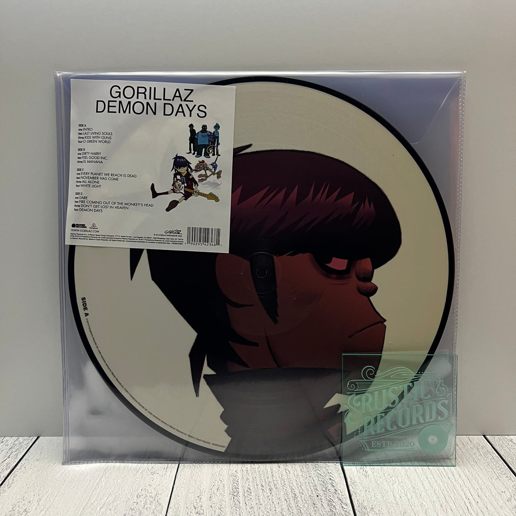 Gorillaz - Demon Days Picture Disc – Rustic Records