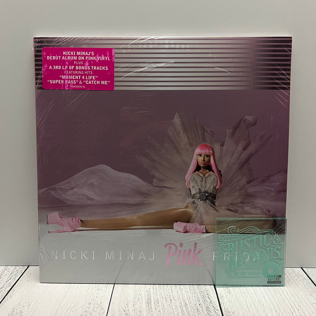 Nicki Minaj - Pink Friday Deluxe Edition (3LP) (Pink/White Swirl Vinyl ...