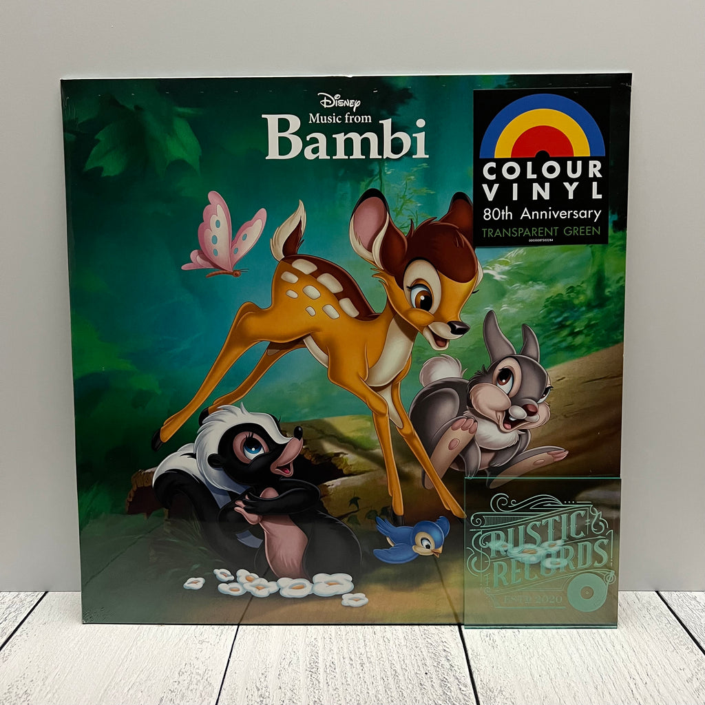Disney's Bambi Soundtrack (80th Anniversary/Transparent Green Vinyl ...